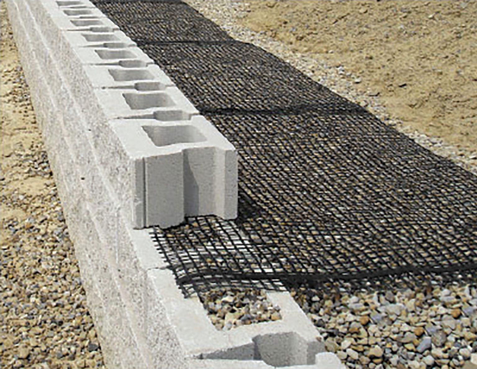 Retaining Wall Geogrid - SRW Products