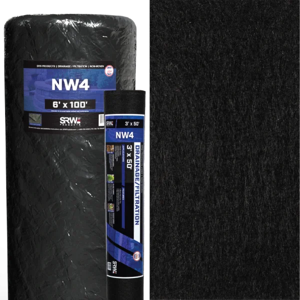 NW4 Drainage & Filtration Non-Woven Fabric - SRW Products